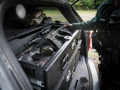 Law Enforcement Vehicle Gun Storage | TruckVault